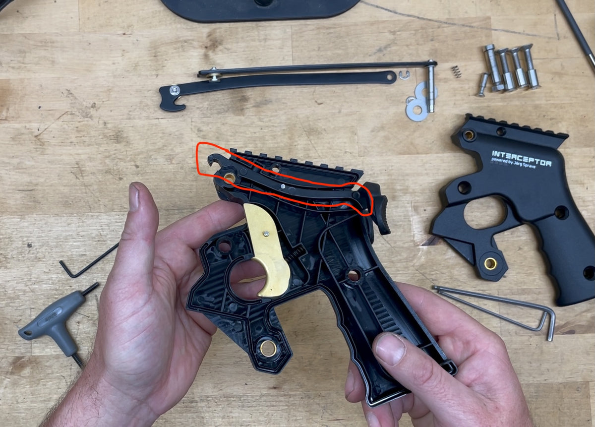 Replacement Interceptor Locking Lever — GoGun.co